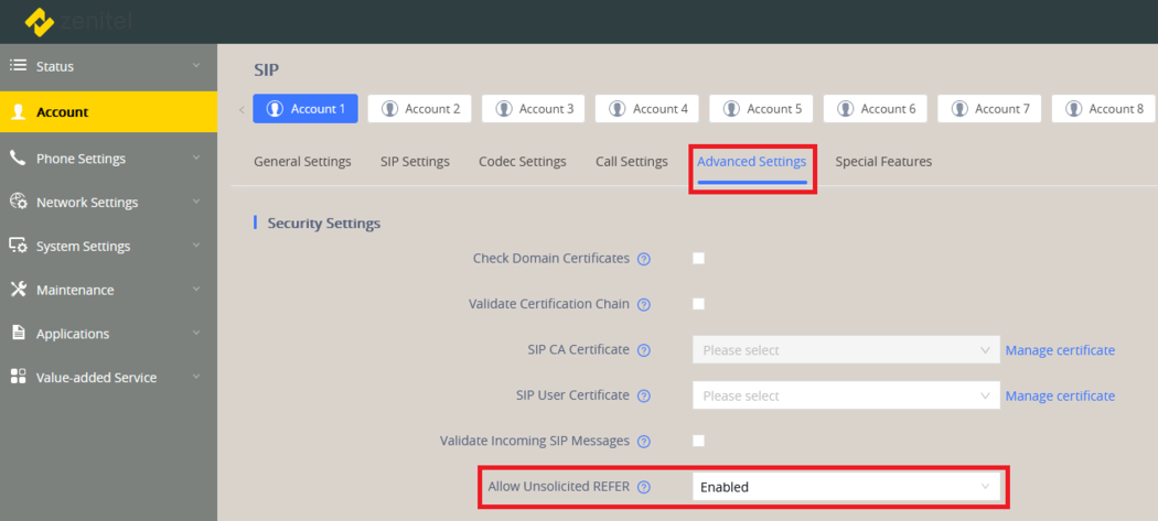 ITSV-5 (Edge) - Zenitel Wiki